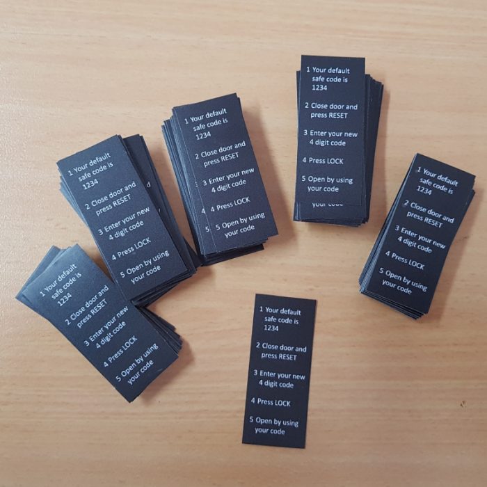 HOW ARE YOUR CUSTOM PRINTED STICKERS SUPPLIED? - Polar Displays & Print